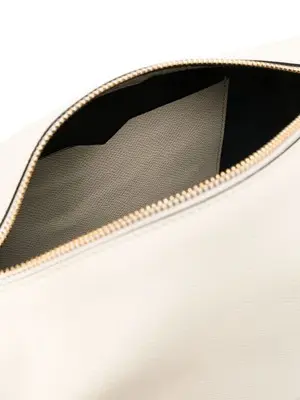 VALEXTRA Mini Mochi Cross Body Bag - White