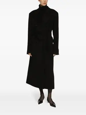 Dolce & Gabbana Double-breasted Coat - Black