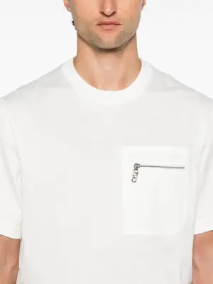 Fendi Ff-detailed T-shirt - White