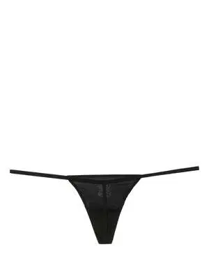 MAISON CLOSE Les Invisibles Micro Thong - Black