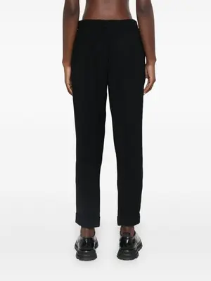 P.a.r.o.s.h Poker Tapered Trousers - Black
