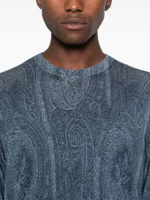 Etro Paisley Print Sweater