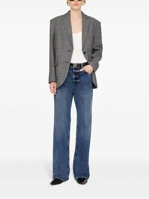ANINE BING Hugh Wide-leg Jeans - Blue