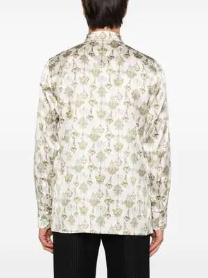 Givenchy Chandelier-print Silk Shirt