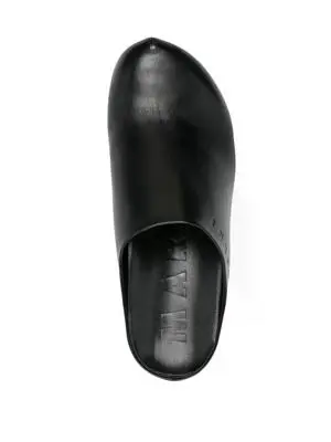 Marni 75mm Sabot Clogs - Black