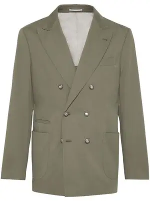 Brunello Cucinelli Double Breasted Blazer