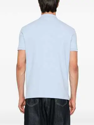 Polo Ralph Lauren Polo-pony-motif Polo Shirt - Blue