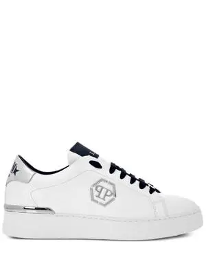 Philipp Plein Leather Sneakers