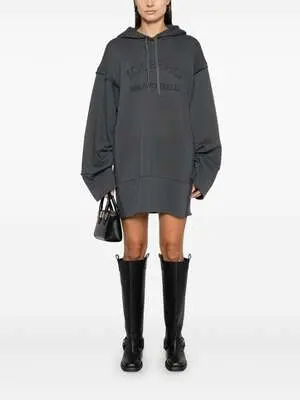 Iceberg Logo-embroidered Mini Dress