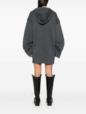 Iceberg Logo-embroidered Mini Dress