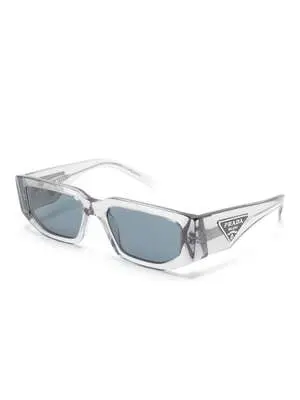 Prada Rectangle-frame Sunglasses - Grey