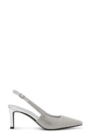 Anne Klein Rosel Slingback Pump - Silver Crystal