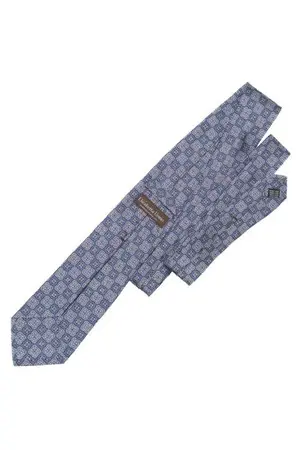 ELIZABETTA Veneto Extra Long Printed Neck Tie