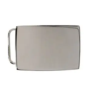 Trafalgar Regent Plaque Compression Belt Buckle - Silver