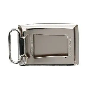 Trafalgar Regent Plaque Compression Belt Buckle - Silver