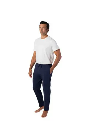 Robert Talbott Evans Track Pant - Navy