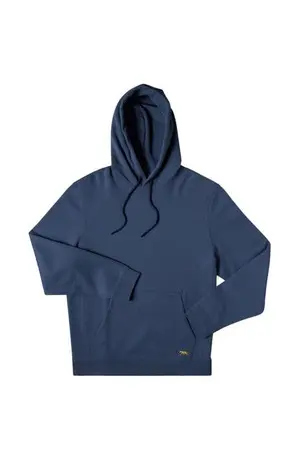 Robert Talbott Chandler French Terry Hoodie - Indigo Blue