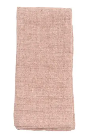 CREATIVE WOMEN Stone Washed Linen Napkinsset Of 4 - Pink
