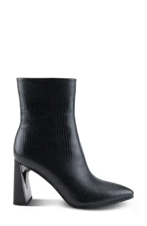 SPRING STEP SHOES Snakeskin Embossed Bootie