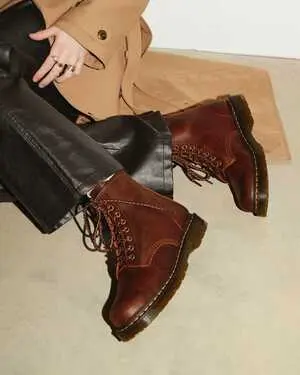 Dr. Martens 1460 Slip Resistant Leather Lace Up Boots