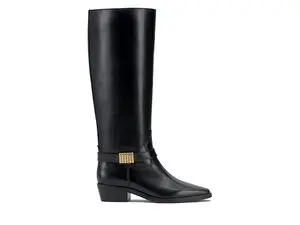 Vince Camuto Melise Knee High Boots With Belted Ankle Detail