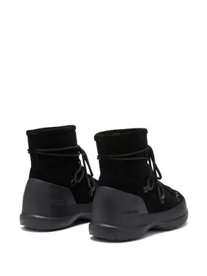 Moon Boot Luna Lace-up Boots - Black