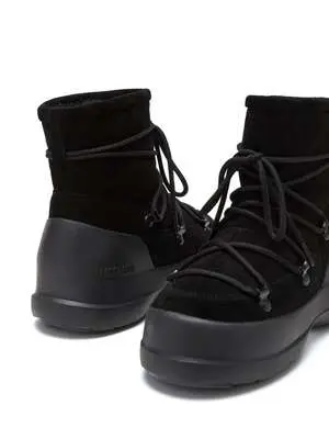 Moon Boot Luna Lace-up Boots - Black