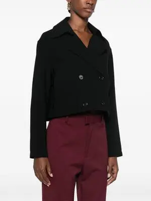 Theory Crepe Cropped Jacket