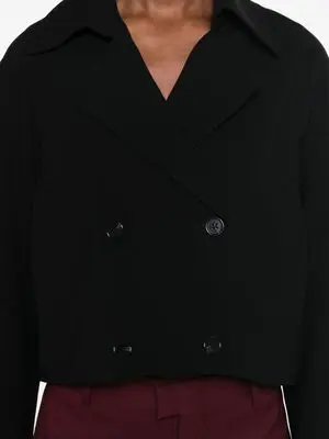 Theory Crepe Cropped Jacket
