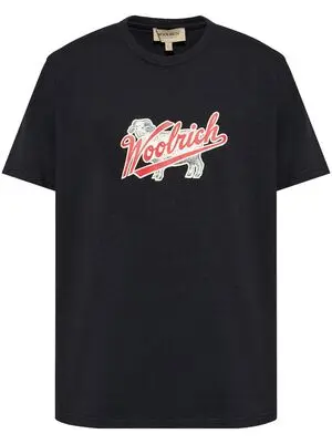 Woolrich Logo-print T-shirt - Black