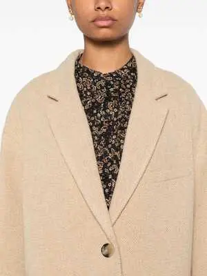 MARANT ETOILE Limiza Coat - Brown
