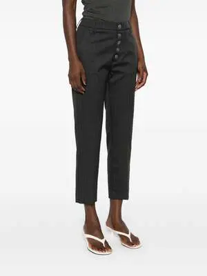 DONDUP High-waisted Cropped Trousers