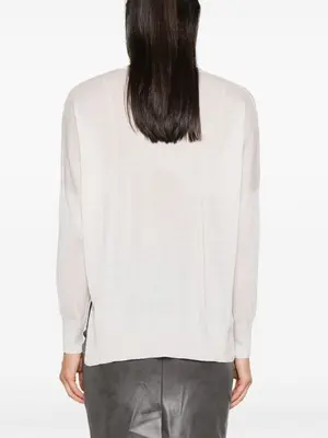 BLANCA VITA Fine-knit Sweater - Pink