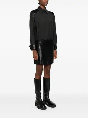 Alberta Ferretti Panelled Shirt-dress