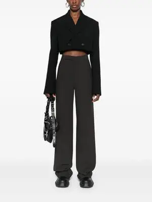 Rick Owens Tailored Straight-leg Trousers - Grey