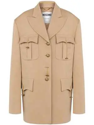 Moschino Single Breasted Outerwear For Women