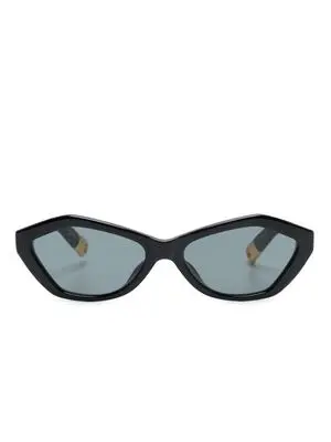 Jacquemus Les Lunettes Bambino Cat-eye Sunglasses - Black