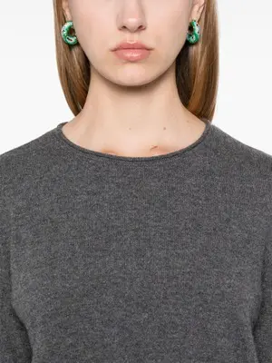 LISA YANG Ida Cashmere Sweater - Grey