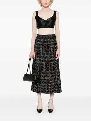 Dolce & Gabbana Corset Top - Black