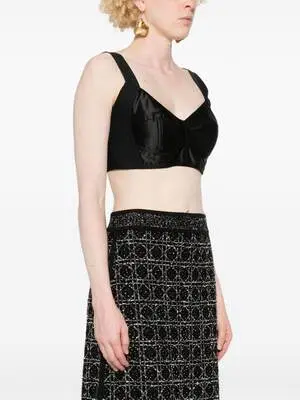 Dolce & Gabbana Corset Top - Black