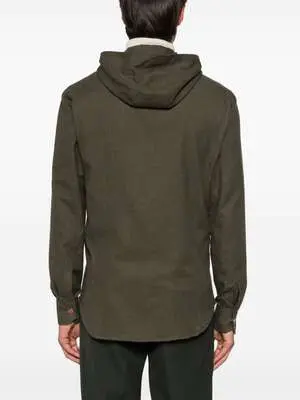 Kiton Houndstooth Hoodie