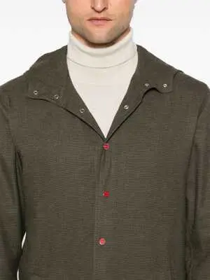 Kiton Houndstooth Hoodie