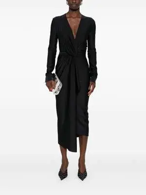 Philosophy Di Lorenzo Serafini Asymmetric Midi Dress