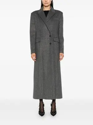 Giuseppe Di Morabito Rhinestone-embellished Overcoat - Grey