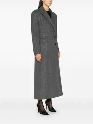 Giuseppe Di Morabito Rhinestone-embellished Overcoat - Grey