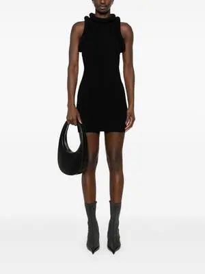 JEAN PAUL GAULTIER Jersey Mini Dress - Black