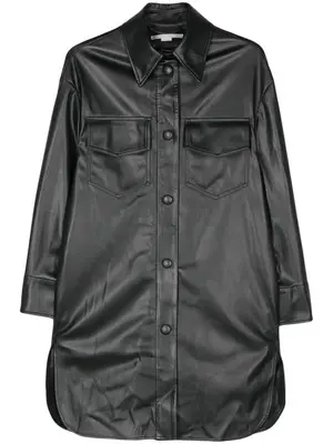 Women's Leather Overshirts