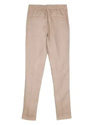 Peserico Linen Tapered Trousers - Neutrals
