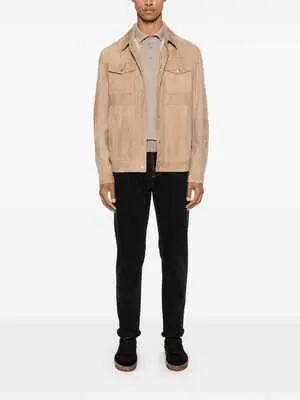 Brunello Cucinelli Fine-knit Polo Shirt