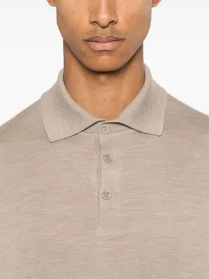 Brunello Cucinelli Fine-knit Polo Shirt